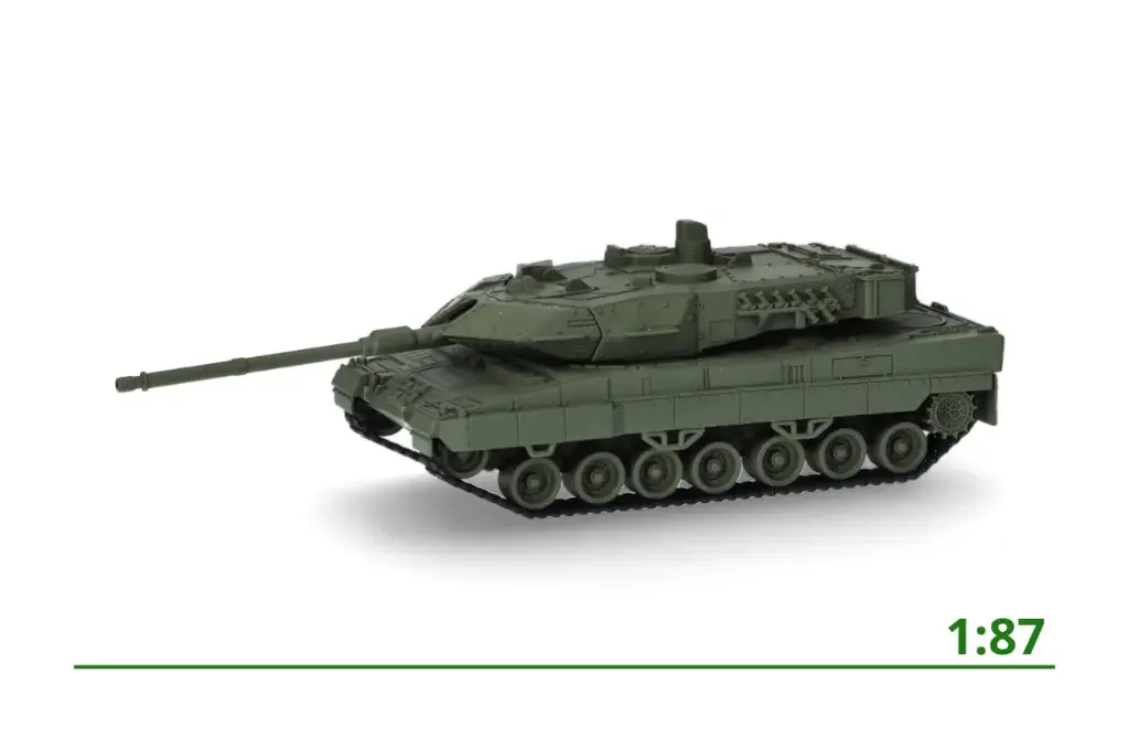 Leopard 2A7 tank 1:87 | Miniatuurspecialist.nl